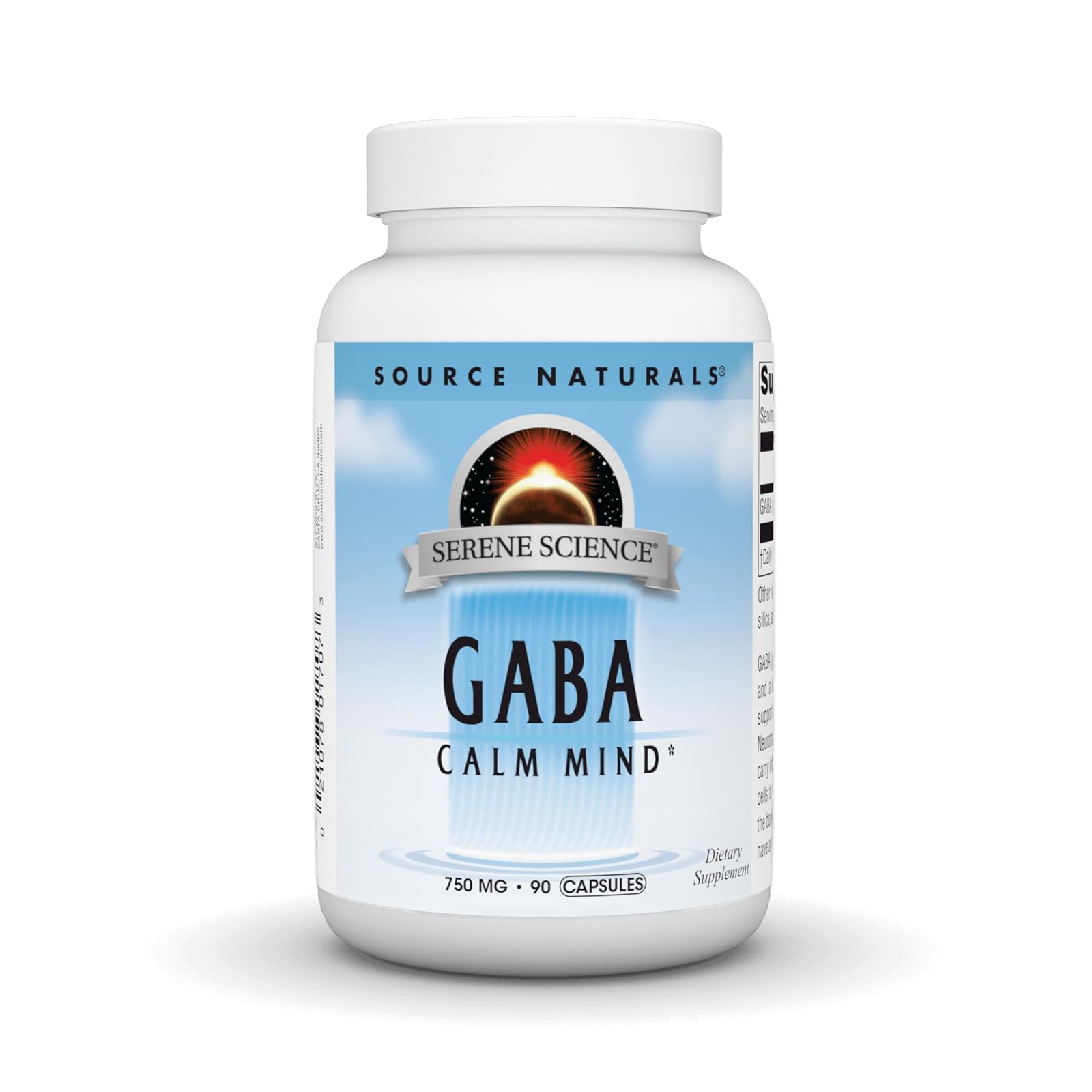 Source Naturals GABA 750 mg capsules