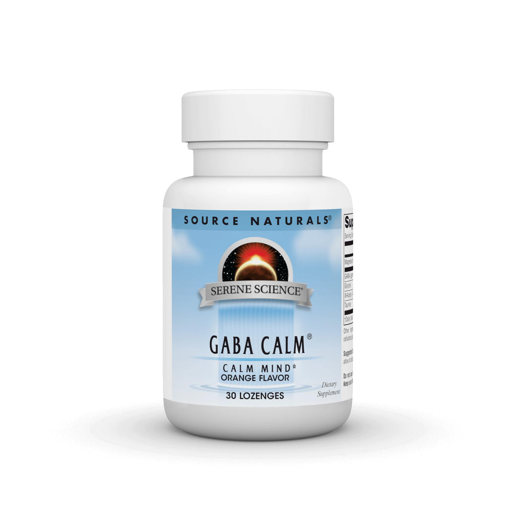 Source Naturals GABA lozenges for relaxation