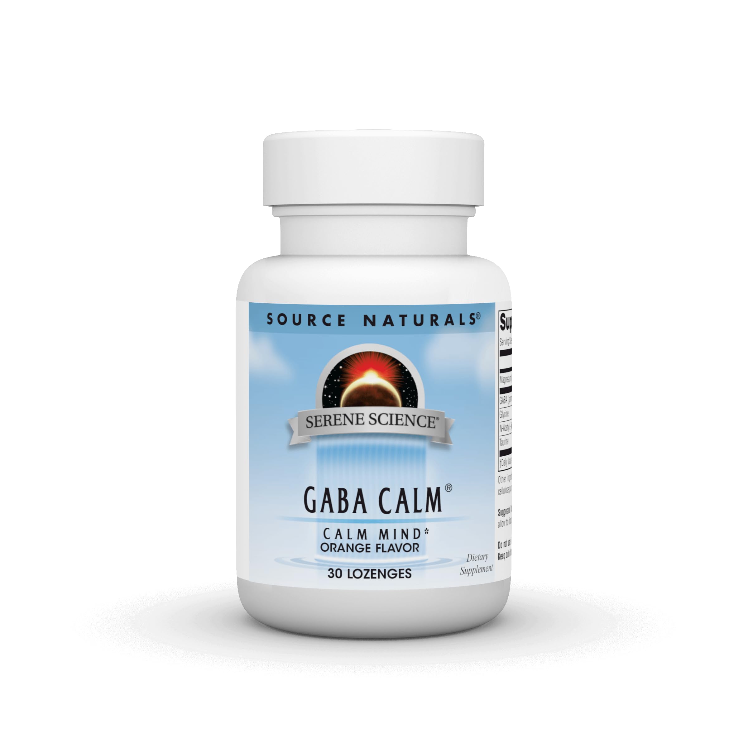 Source Naturals GABA lozenges for relaxation