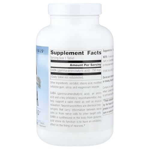 Source Naturals GABA tablets benefits