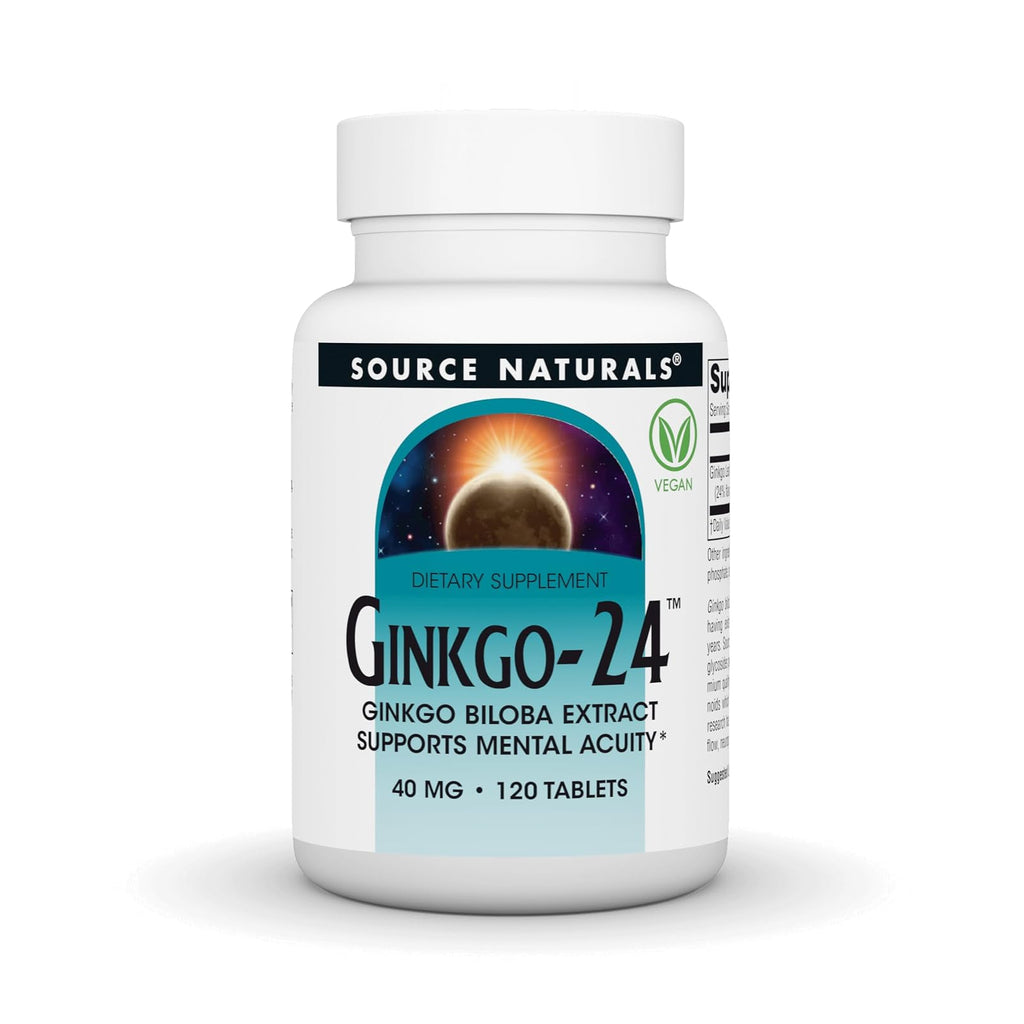 Source Naturals Ginkgo-24 herbal supplement