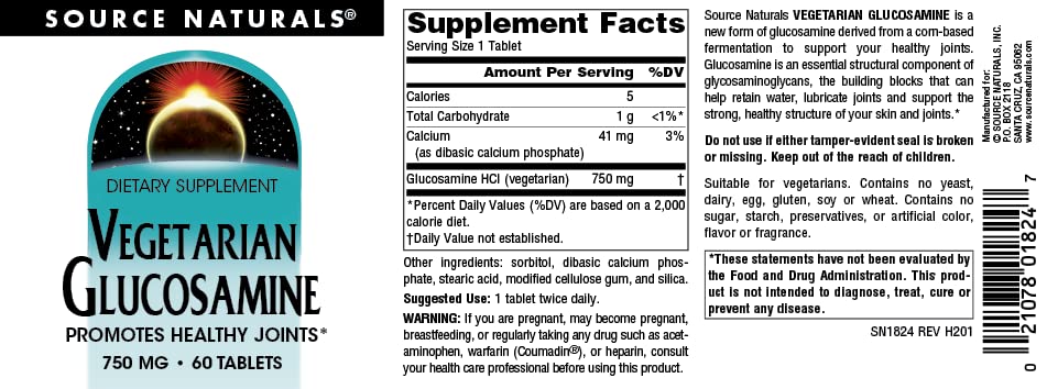 Source Naturals glucosamine supplement benefits