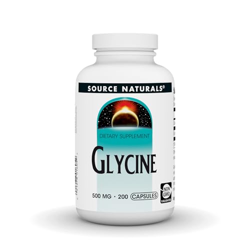 Source Naturals Glycine 500 mg capsules