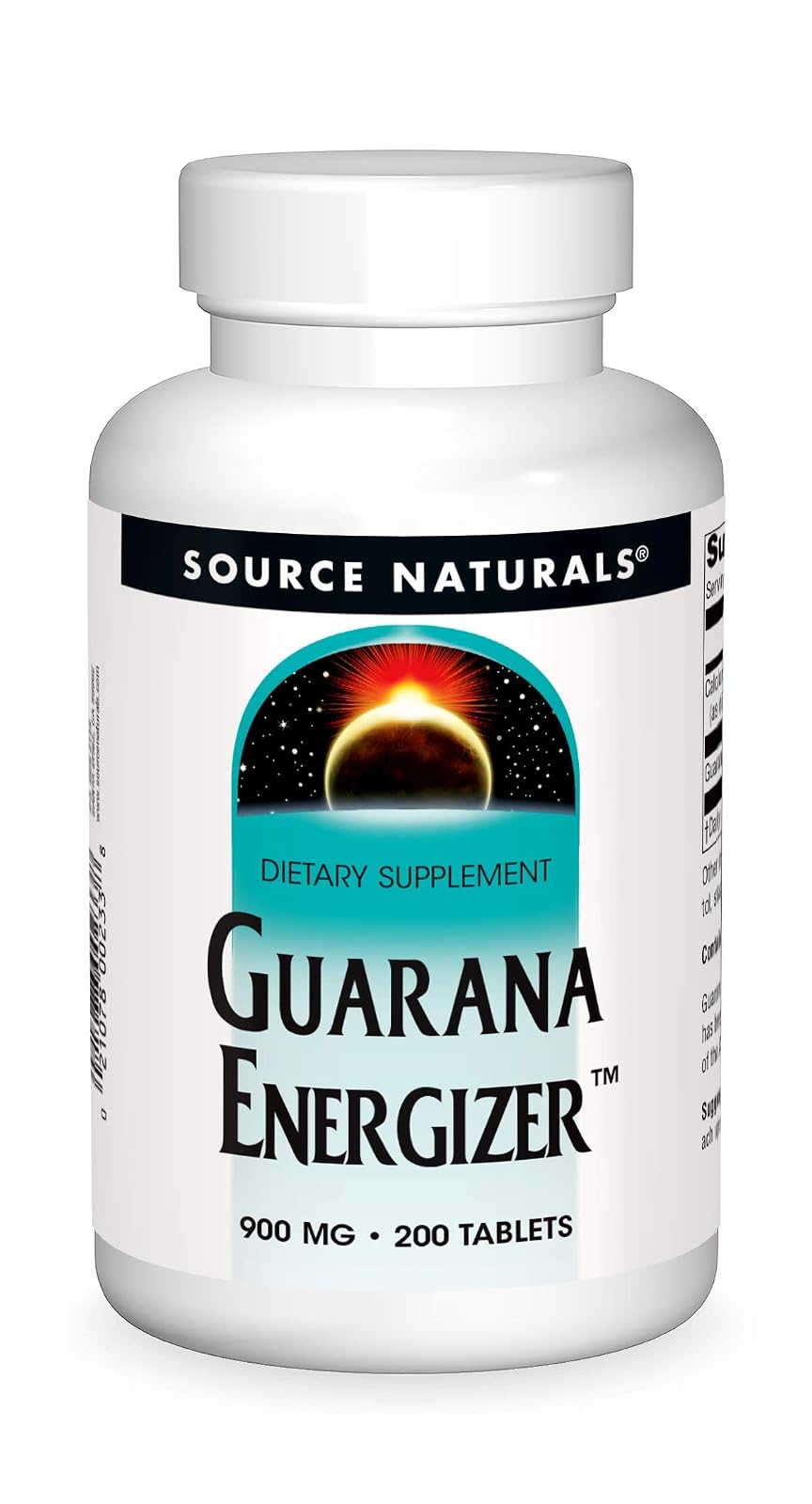 Source Naturals Guarana Energizer tablets for energy boost