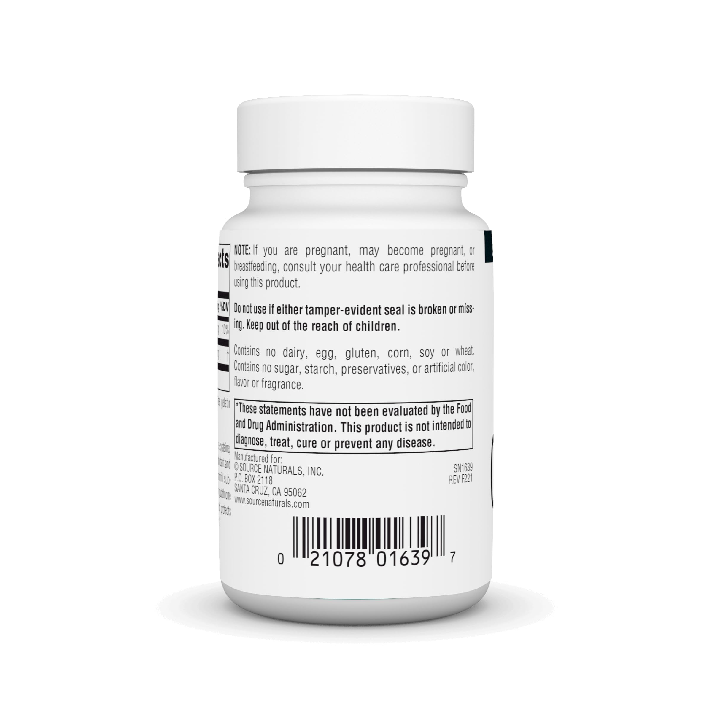 Source Naturals health capsules