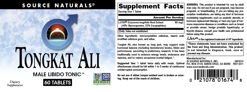 Source Naturals herbal supplement for vitality