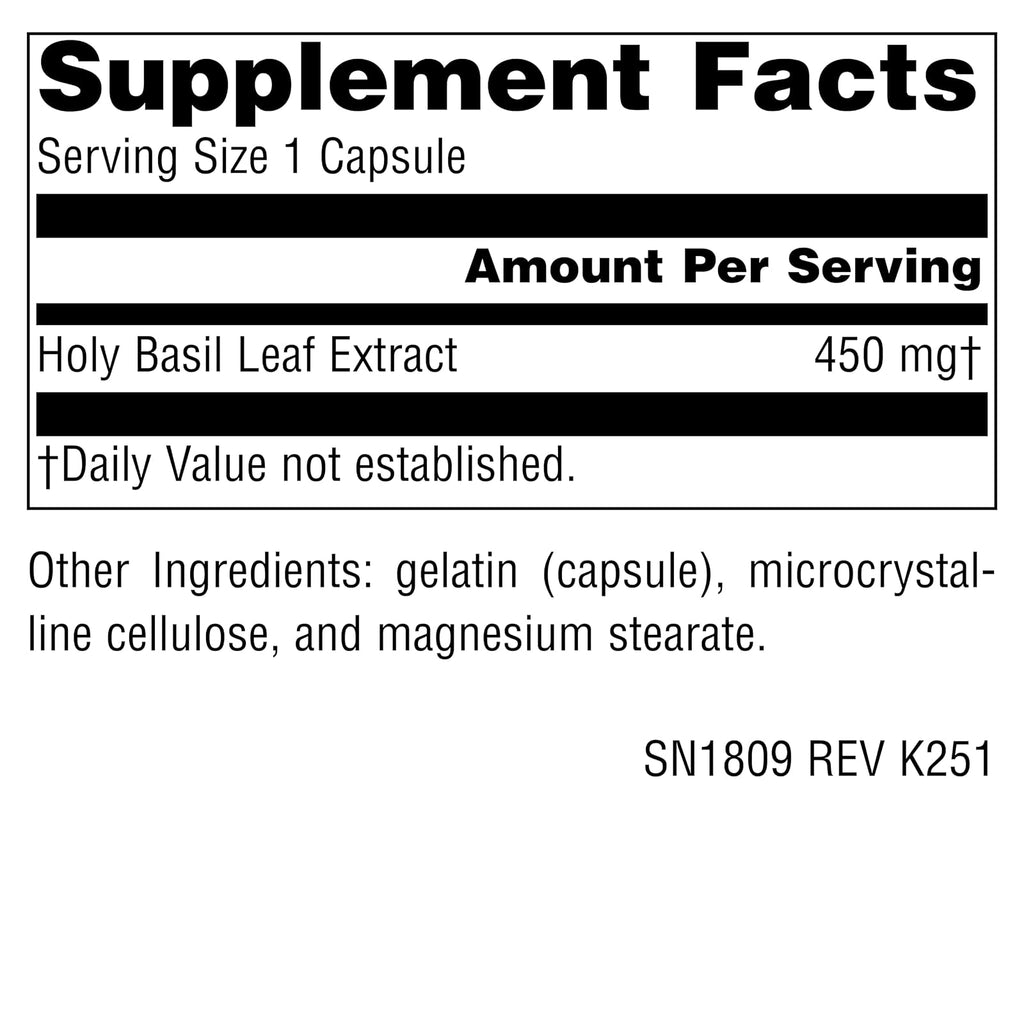 Source Naturals Holy Basil capsules