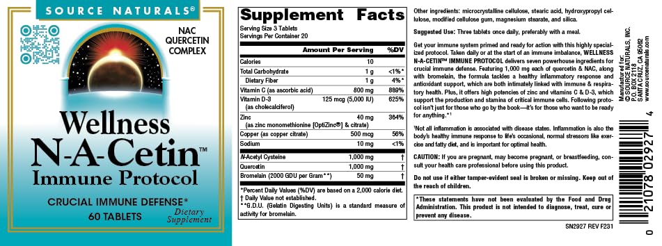 Source Naturals immune protocol tablets