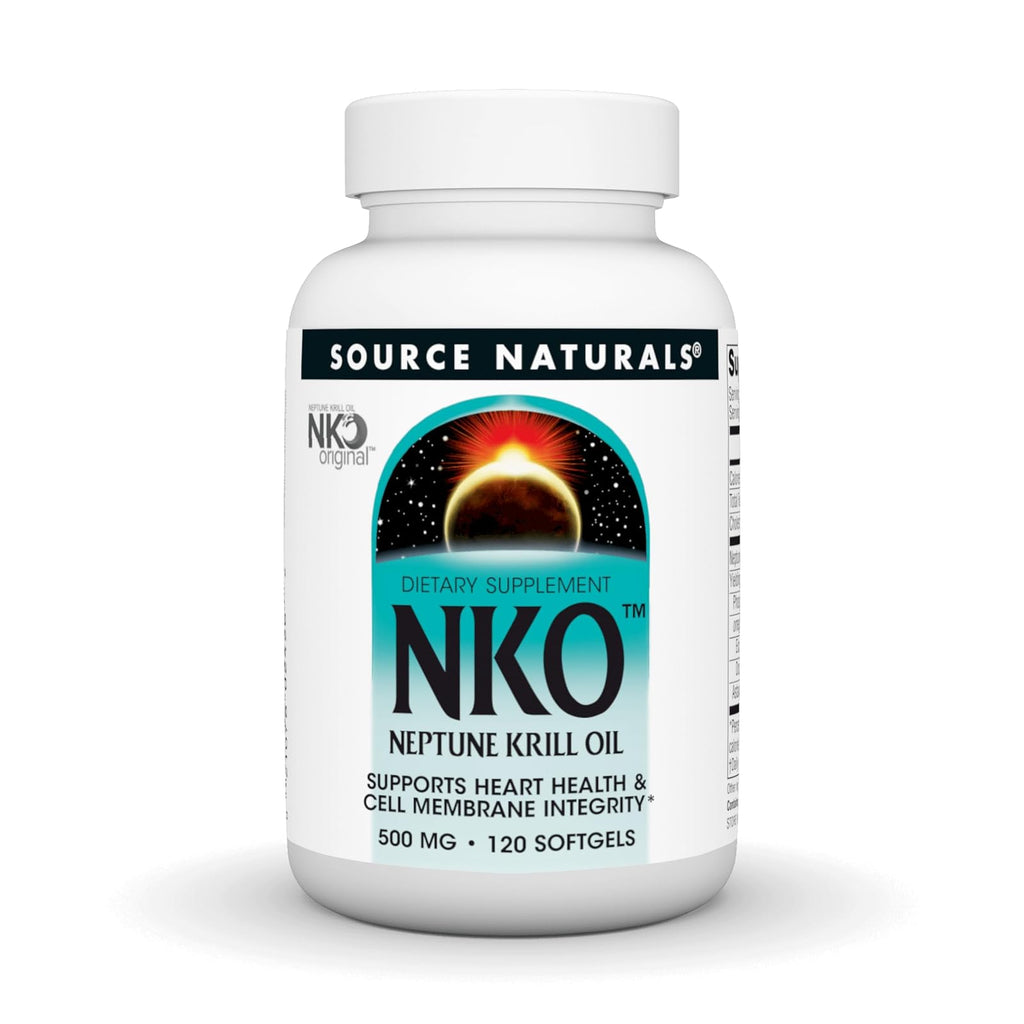 Source Naturals krill oil softgels