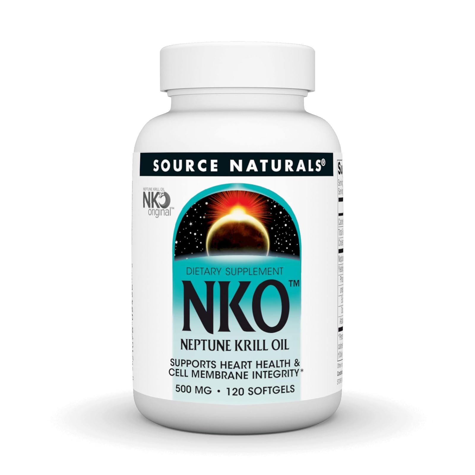 Source Naturals krill oil softgels