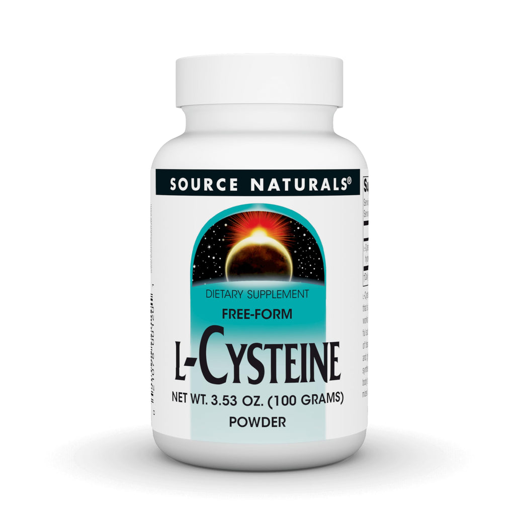 source naturals l-cysteine powder supplement