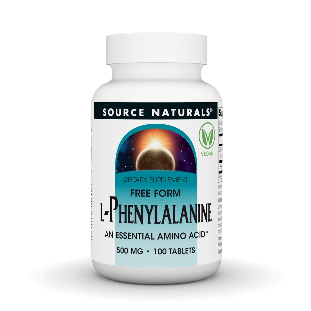 Source Naturals L-Phenylalanine tablets