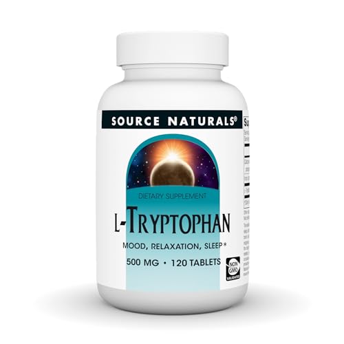 Source Naturals L-Tryptophan 500 mg tablets