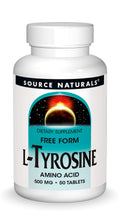 Source Naturals L-Tyrosine amino acid support
