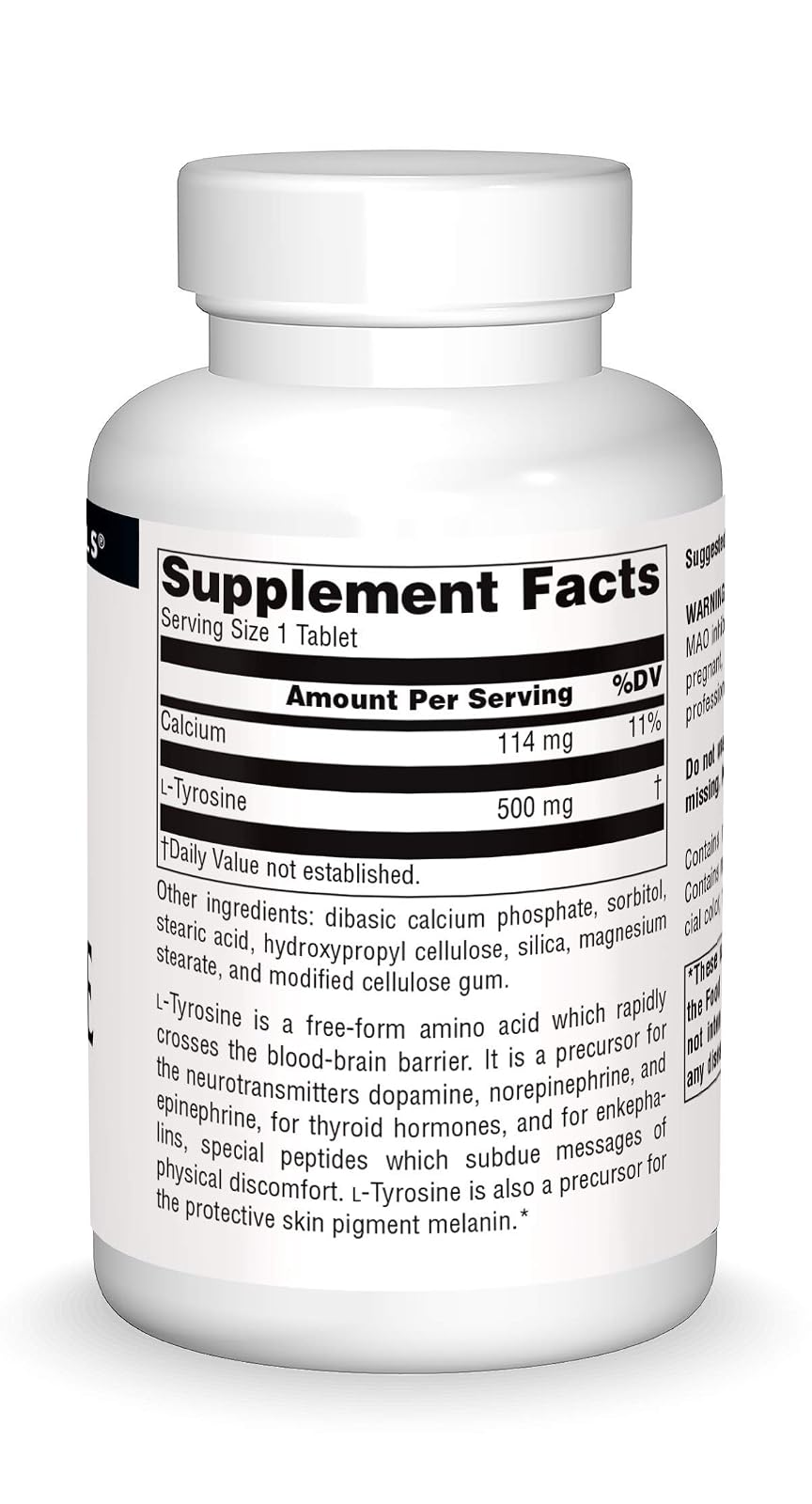 Source Naturals l-tyrosine for stress relief