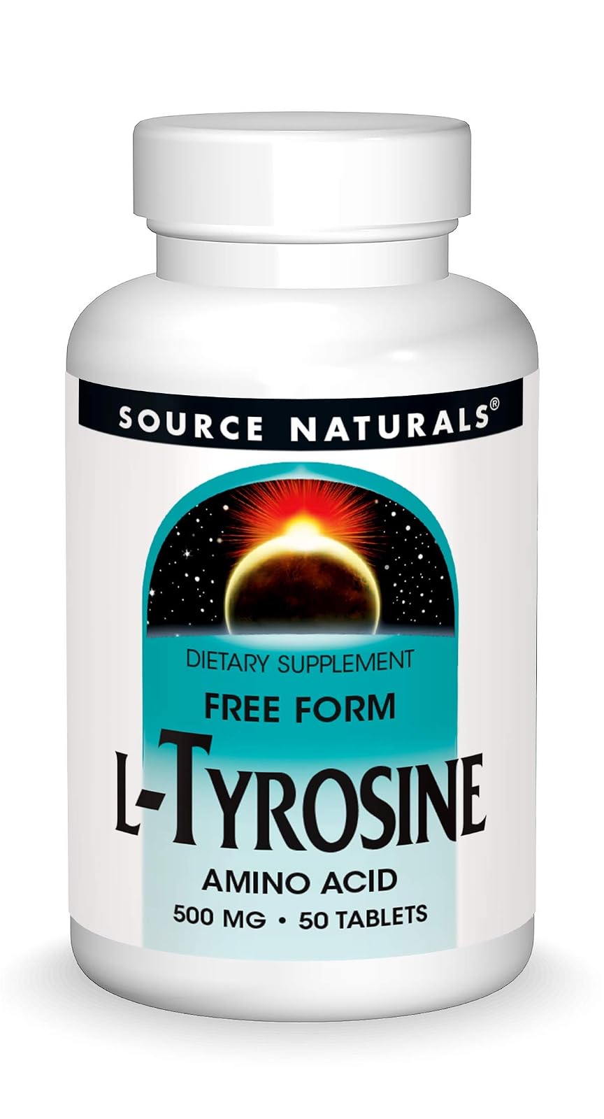 Source Naturals L-Tyrosine tablets for energy