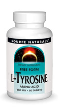 Source Naturals L-Tyrosine tablets for energy
