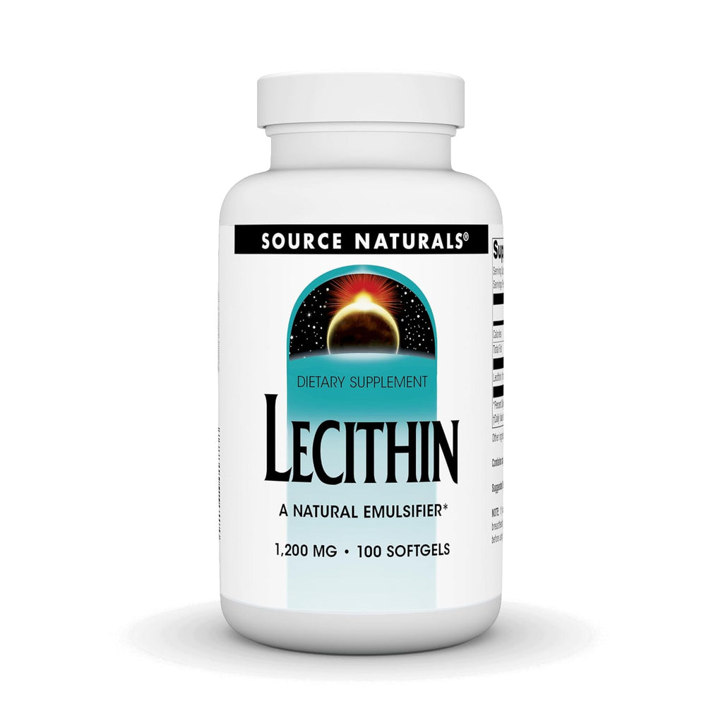 Source Naturals lecithin softgels for brain health