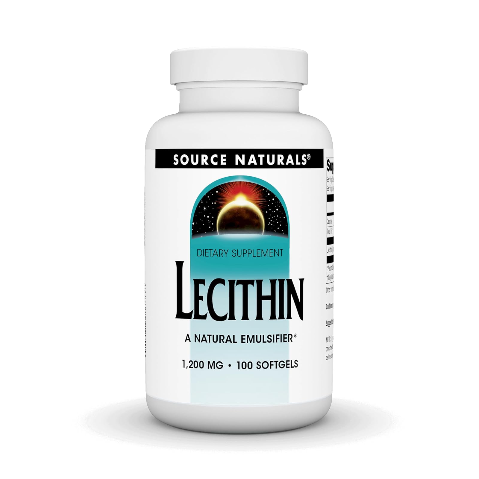 Source Naturals lecithin softgels for brain health