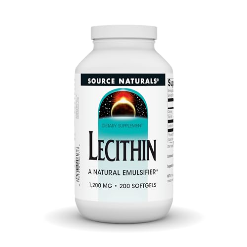 Source Naturals lecithin softgels for energy