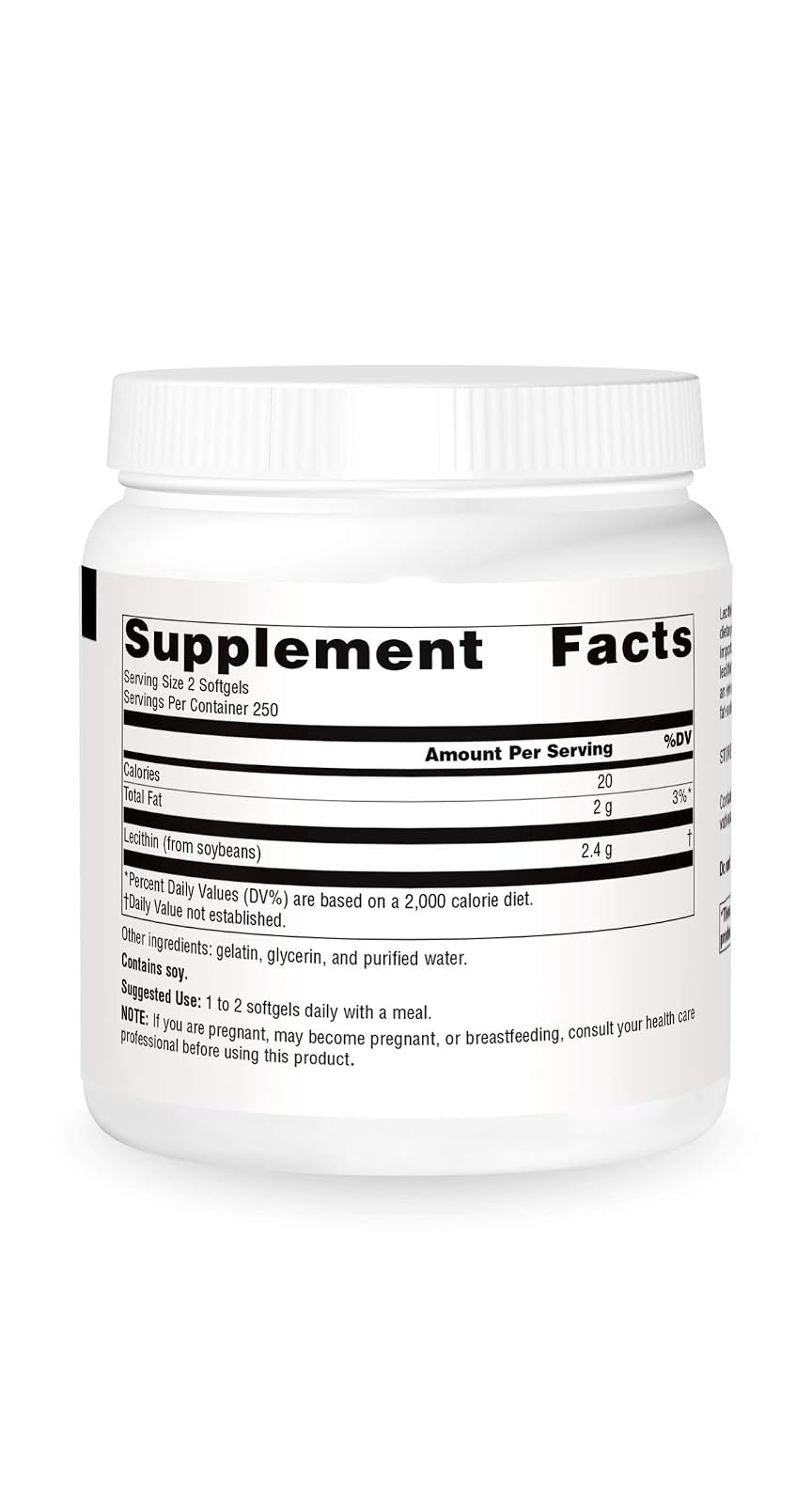 Source Naturals Lecithin supports brain function