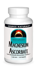 Source Naturals magnesium ascorbate tablets