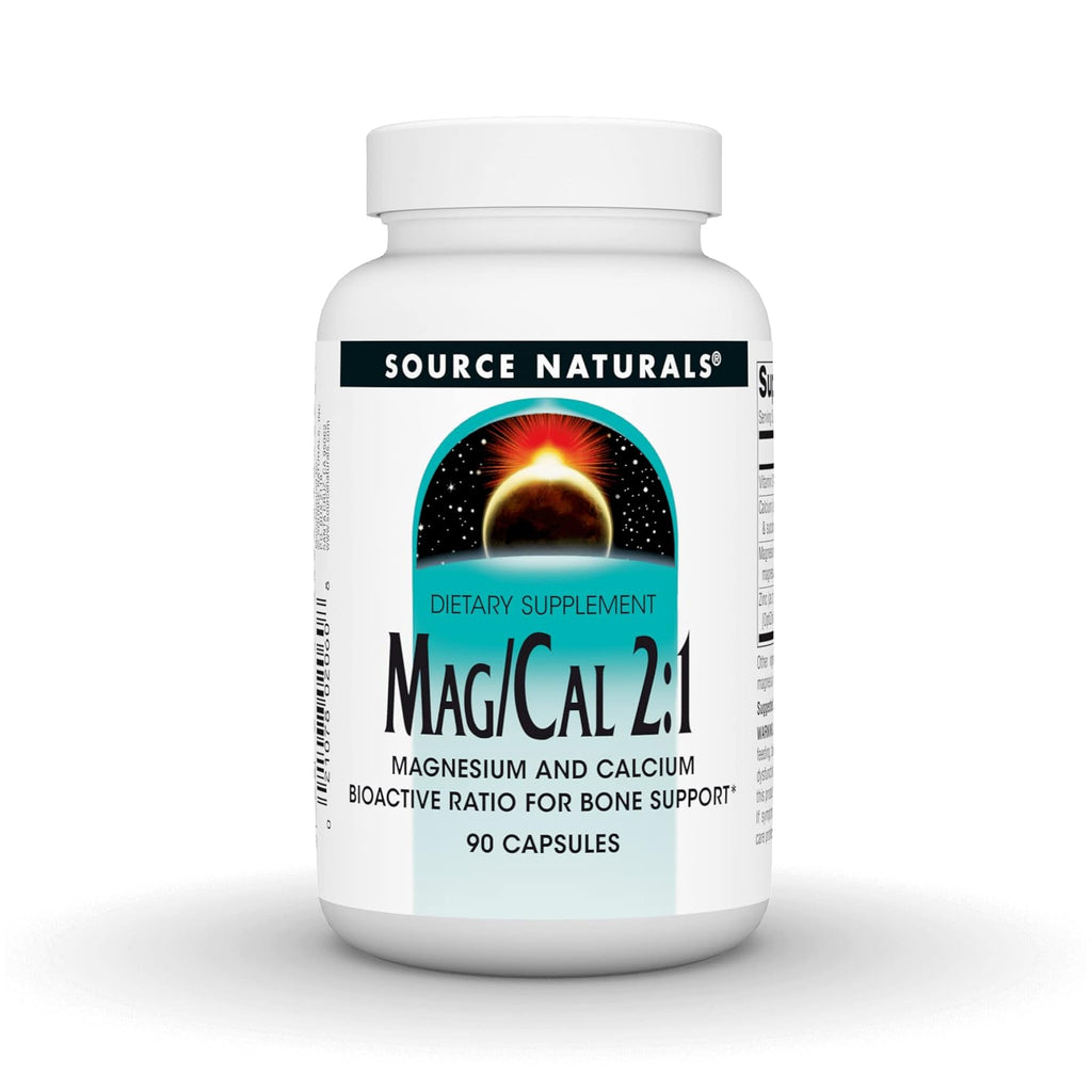 Source Naturals magnesium calcium supplement