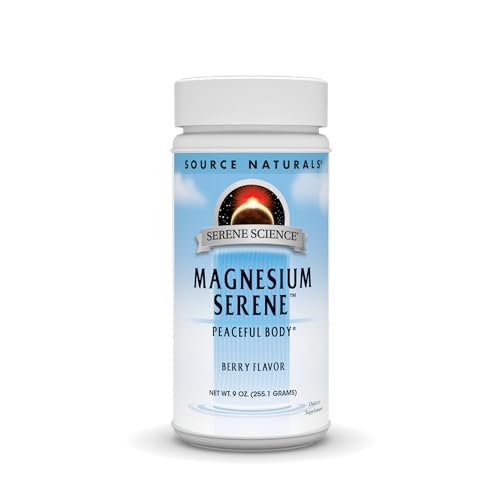 Source Naturals magnesium for relaxation