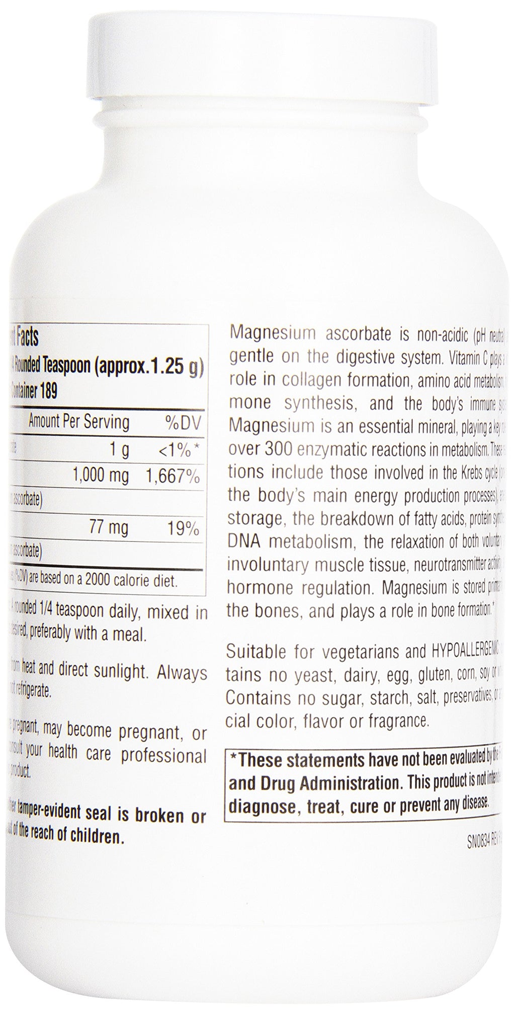 source naturals magnesium for stress relief