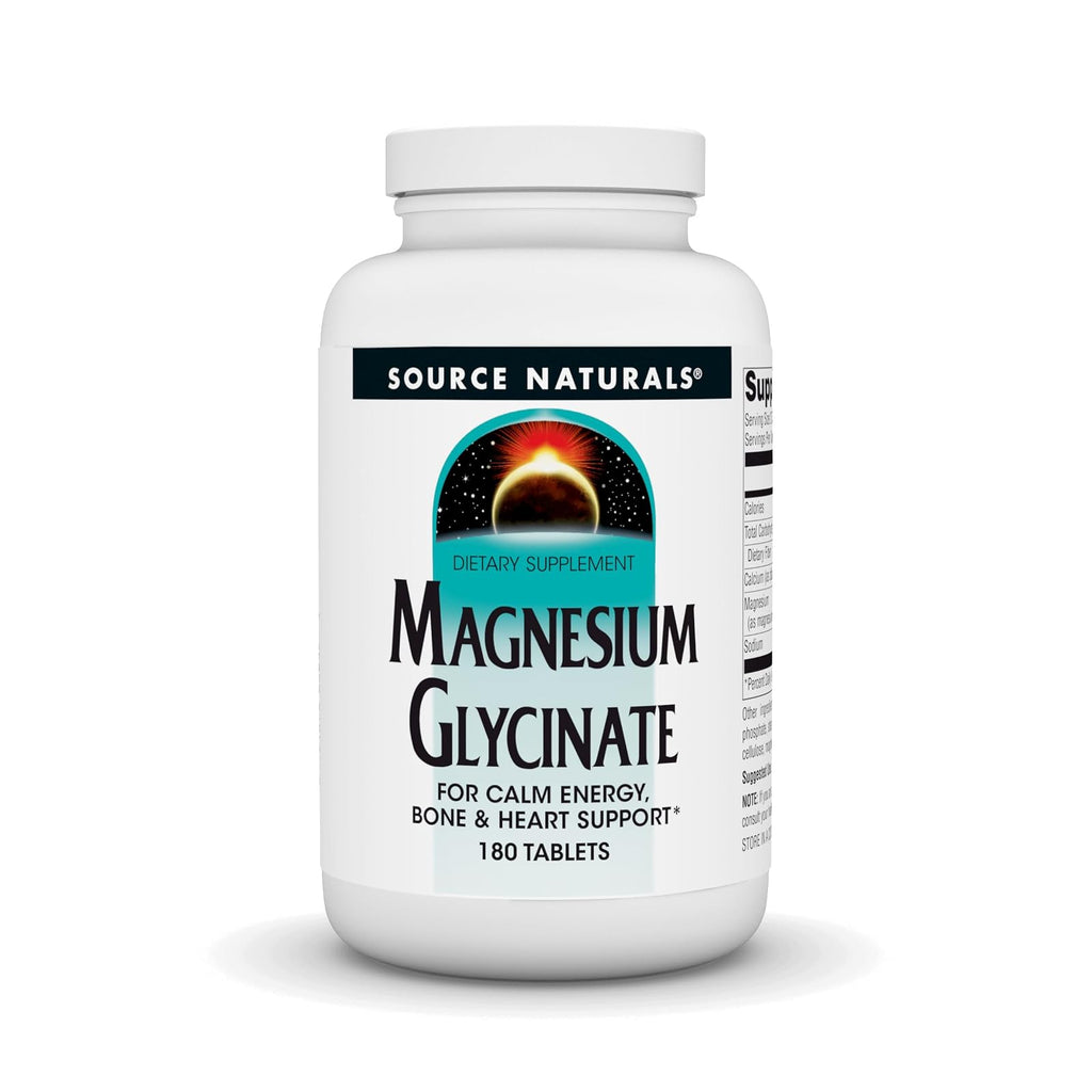 Source Naturals magnesium glycinate tablets