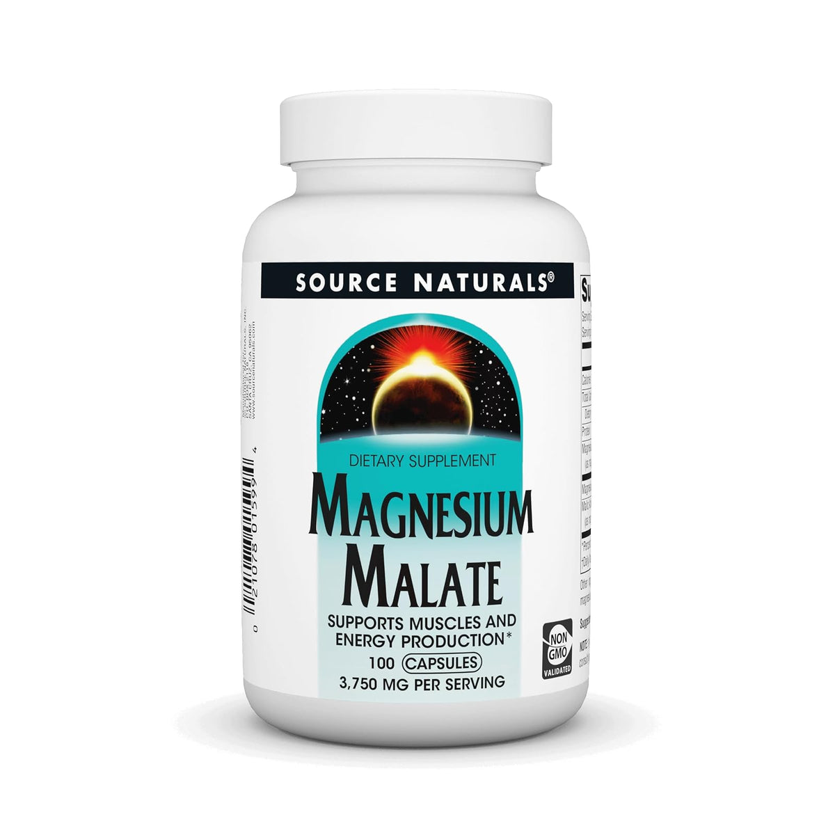 Source Naturals magnesium malate capsules