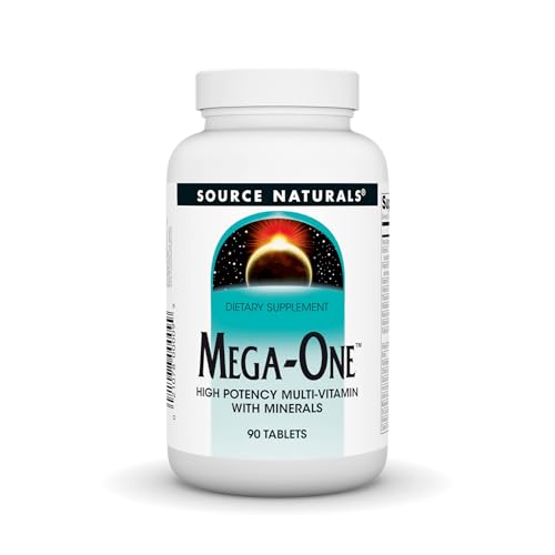 Source Naturals Mega-One multivitamin tablets