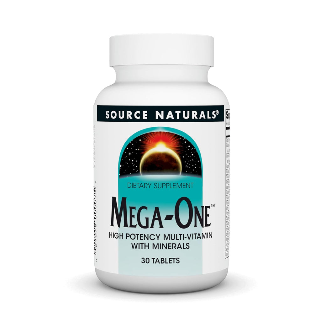 Source Naturals Mega-One multivitamin tablets