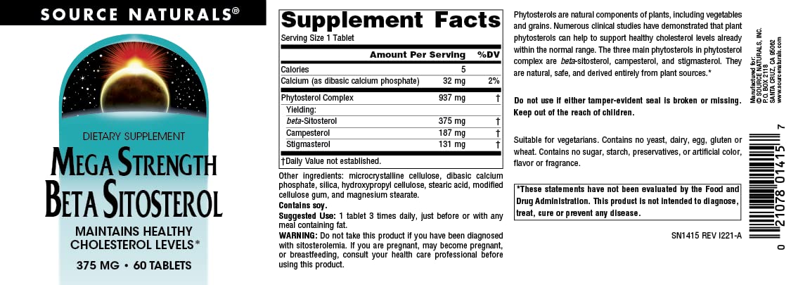 Source Naturals Mega strength formula