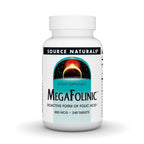 Source Naturals MegaFolinic folate supplement