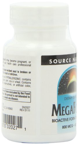 Source Naturals MegaFolinic for healthy metabolism
