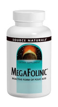 Source Naturals MegaFolinic vitamin tablets