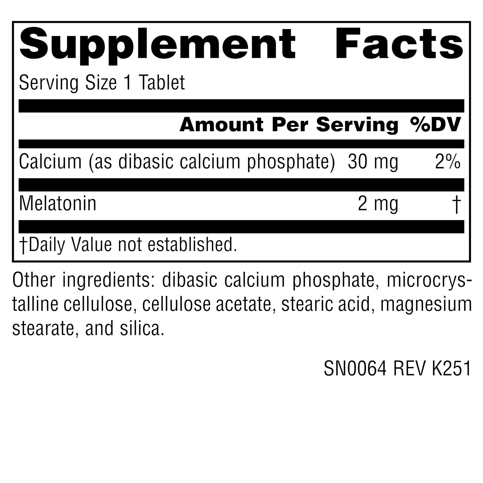 Source Naturals melatonin 2 mg benefits