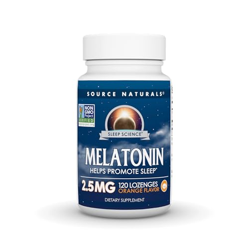 Source Naturals melatonin lozenges for sleep