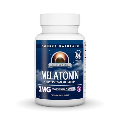 Source Naturals melatonin vegan capsules