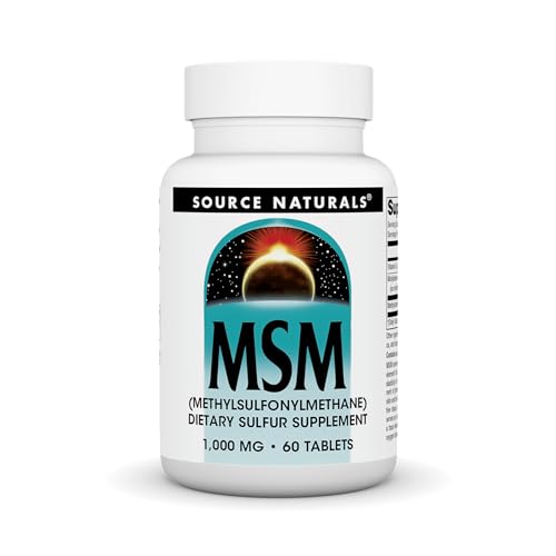 Source Naturals MSM joint support tablets