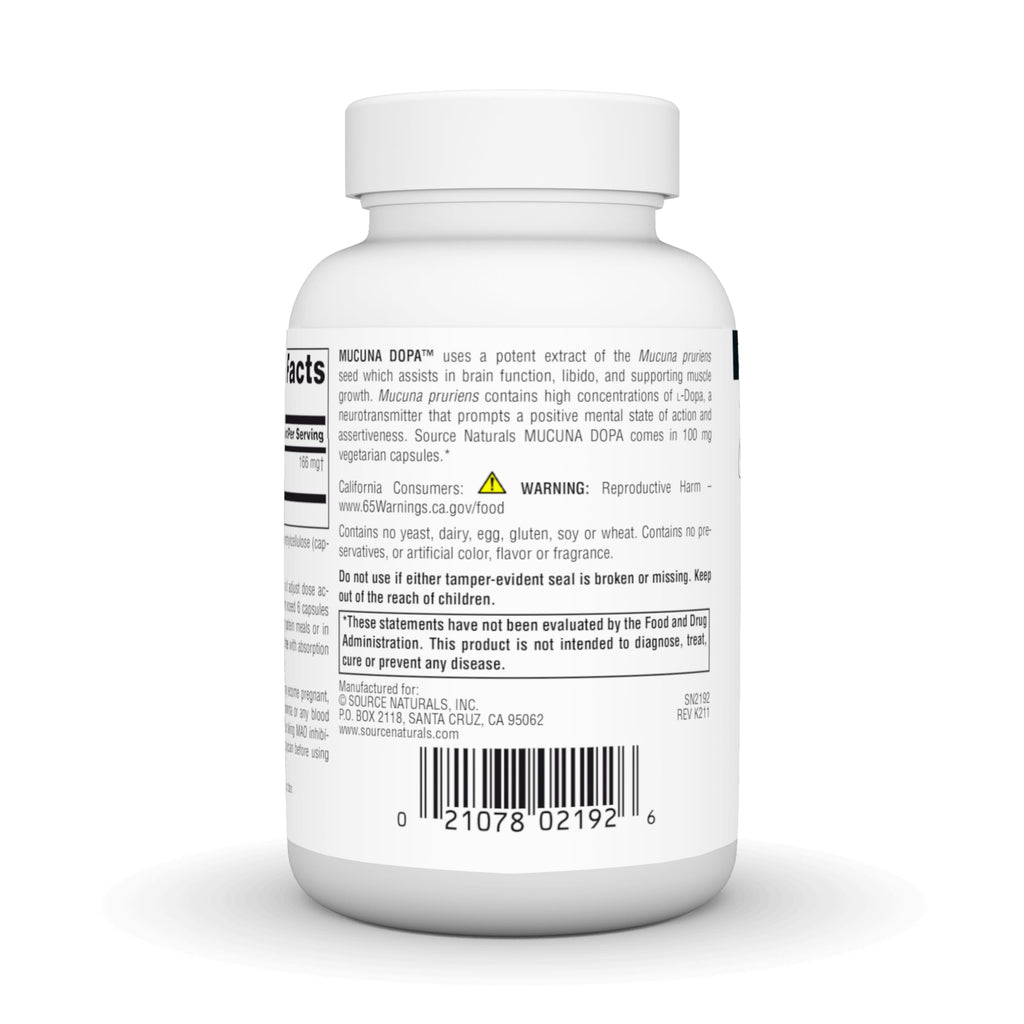 Source Naturals Mucuna for stress relief