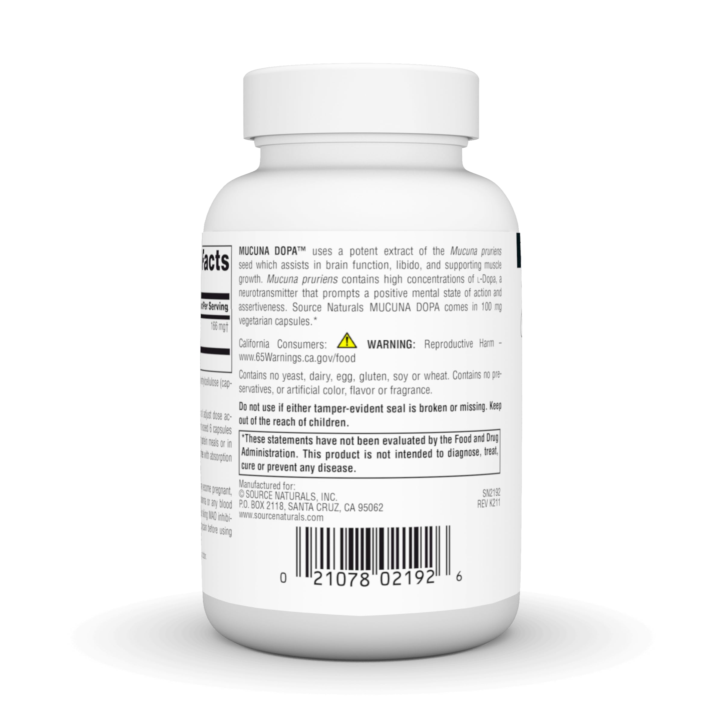 Source Naturals Mucuna for stress relief