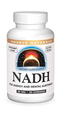 Source Naturals NADH lozenges for energy