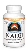 Source Naturals NADH lozenges for energy