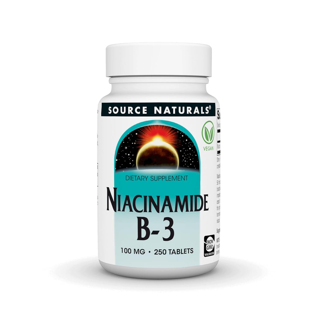 Source Naturals Niacinamide B-3 tablets