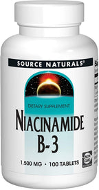Source Naturals Niacinamide vitamin B3 supplement
