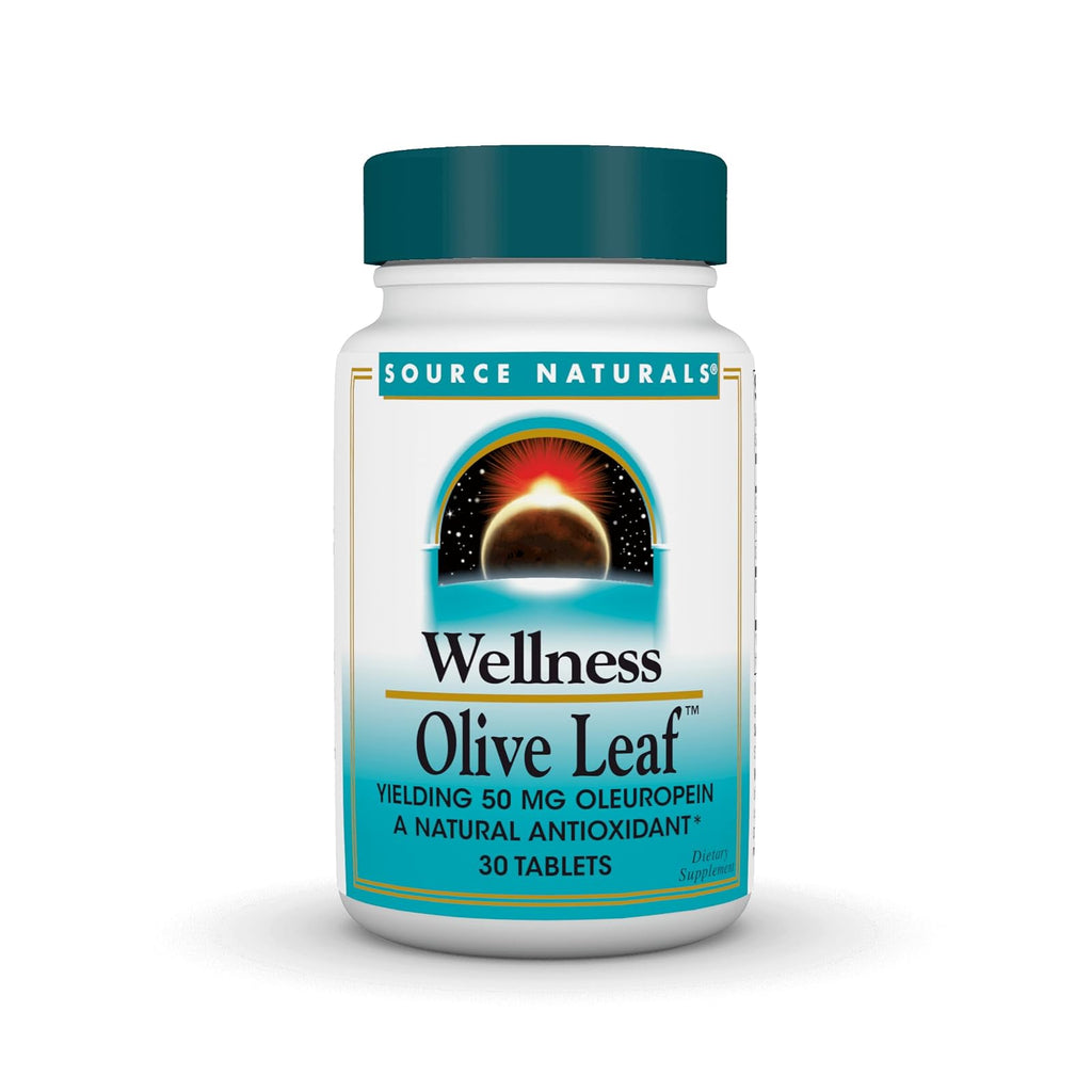Source Naturals olive leaf health benefits