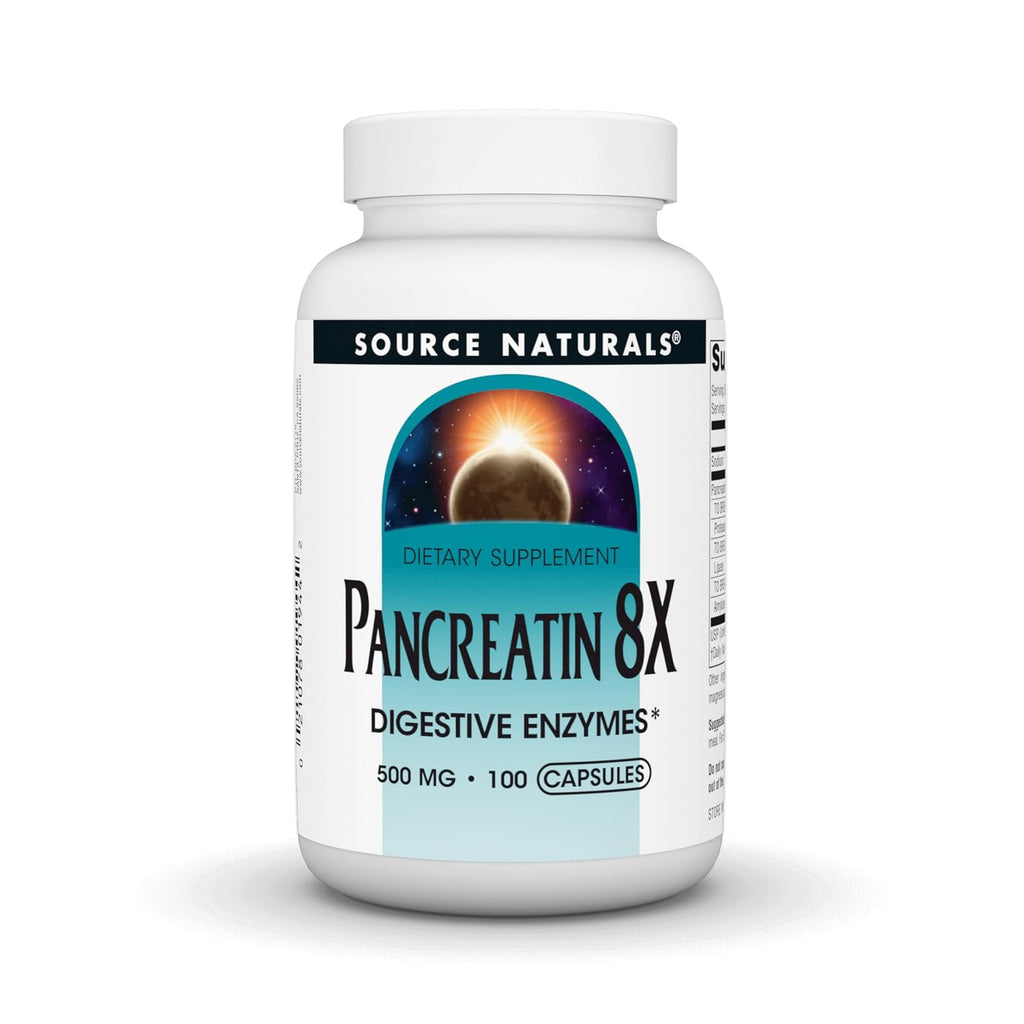 Source Naturals pancreatin digestive enzymes