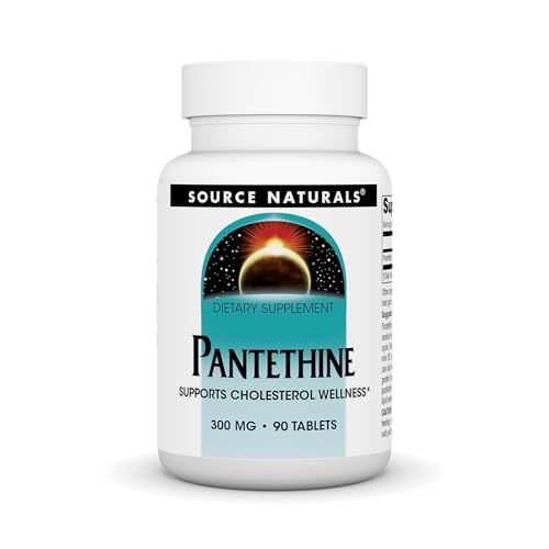 Source Naturals Pantethine 300 mg tablets